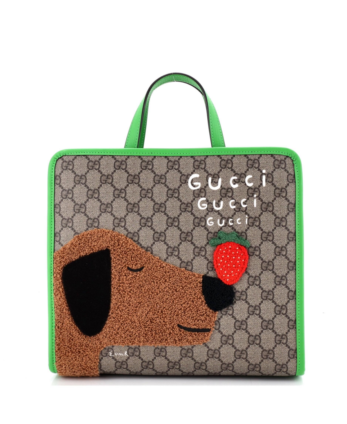 Click here for Pre-Owned Gucci Small Childrens Animal Tote Gg Coa... prices