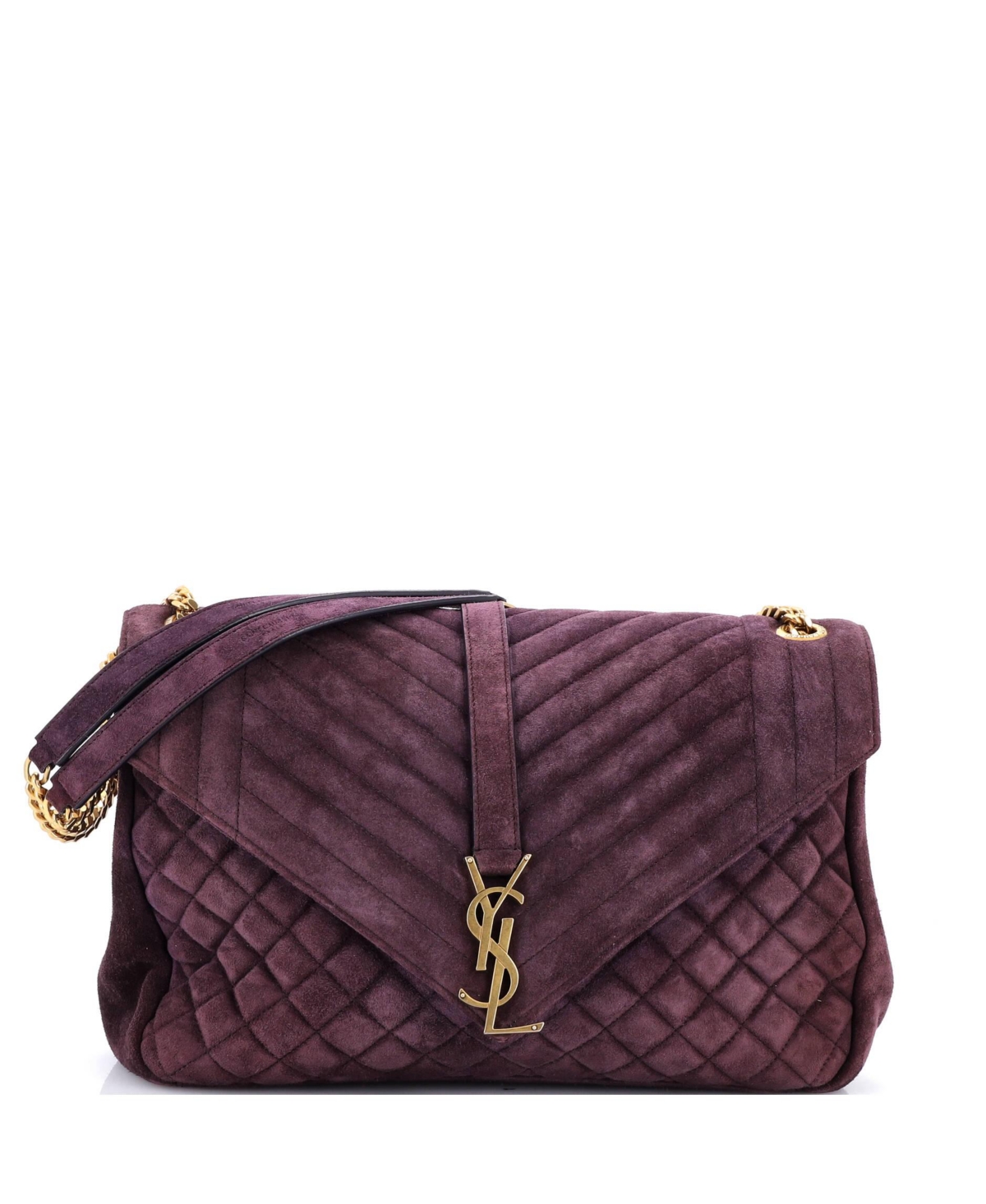 Click here for Pre-Owned Saint Laurent Large Classic Monogram Slo... prices