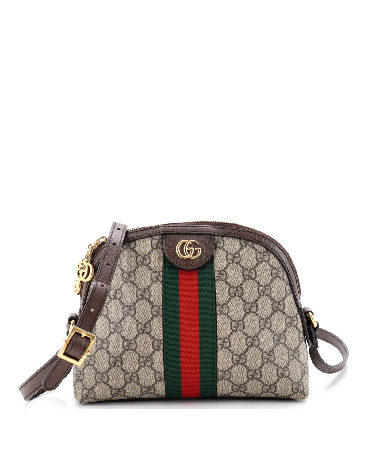 Click here for Pre-Owned Gucci Small Ophidia Dome Shoulder Bag Gg... prices