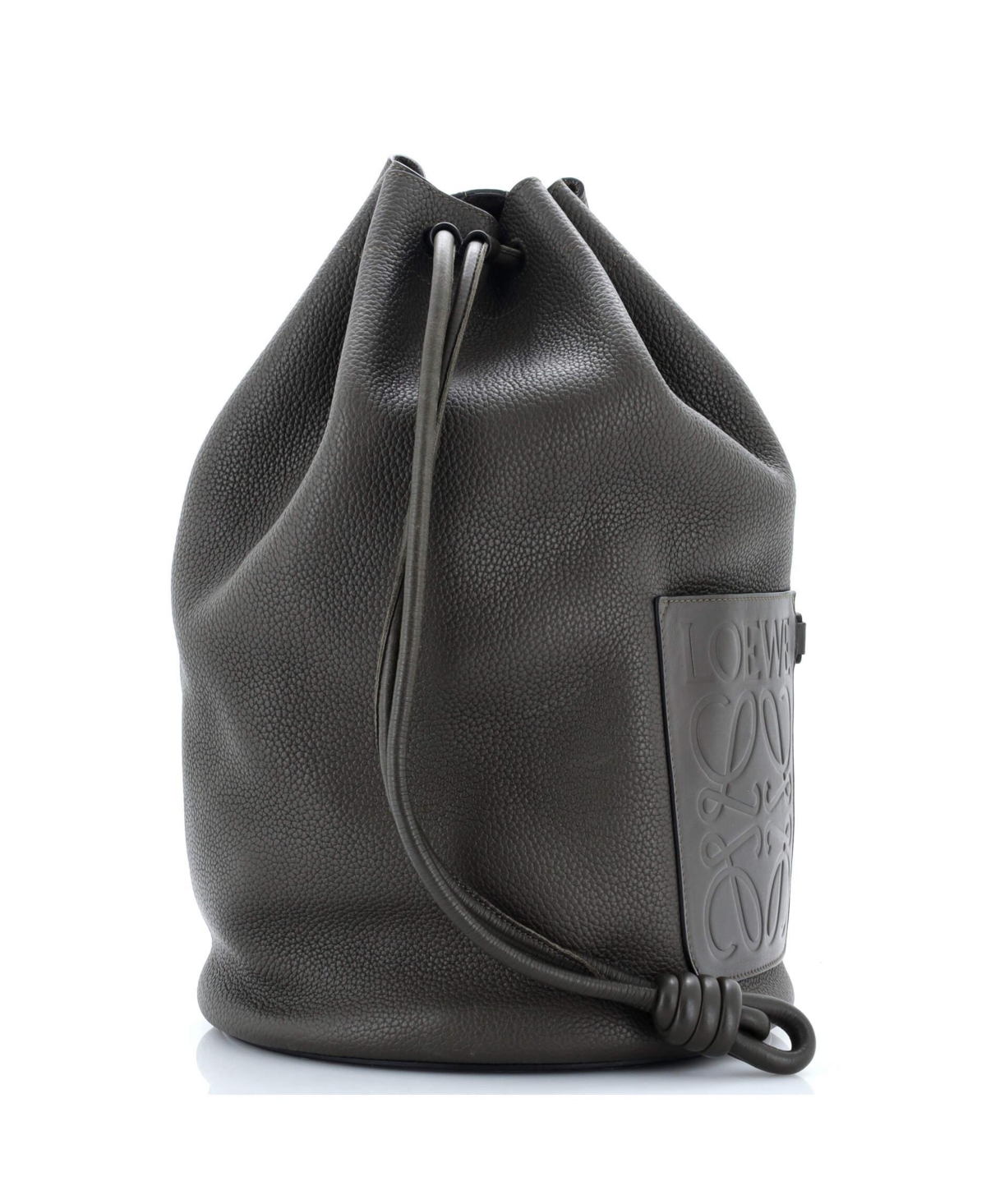 Click here for Pre-Owned Loewe Sailor Bucket Backpack Leather - G... prices