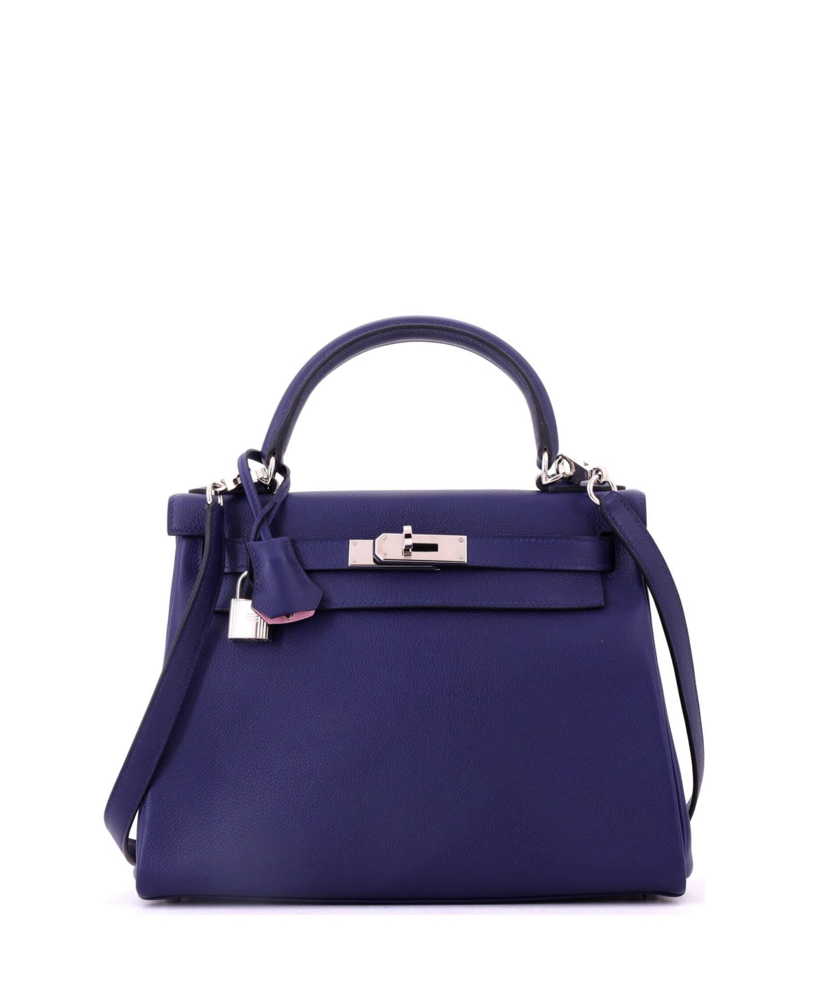 Click here for Pre-Owned HERMES Kelly 28 Handbag Verso Evercolor... prices