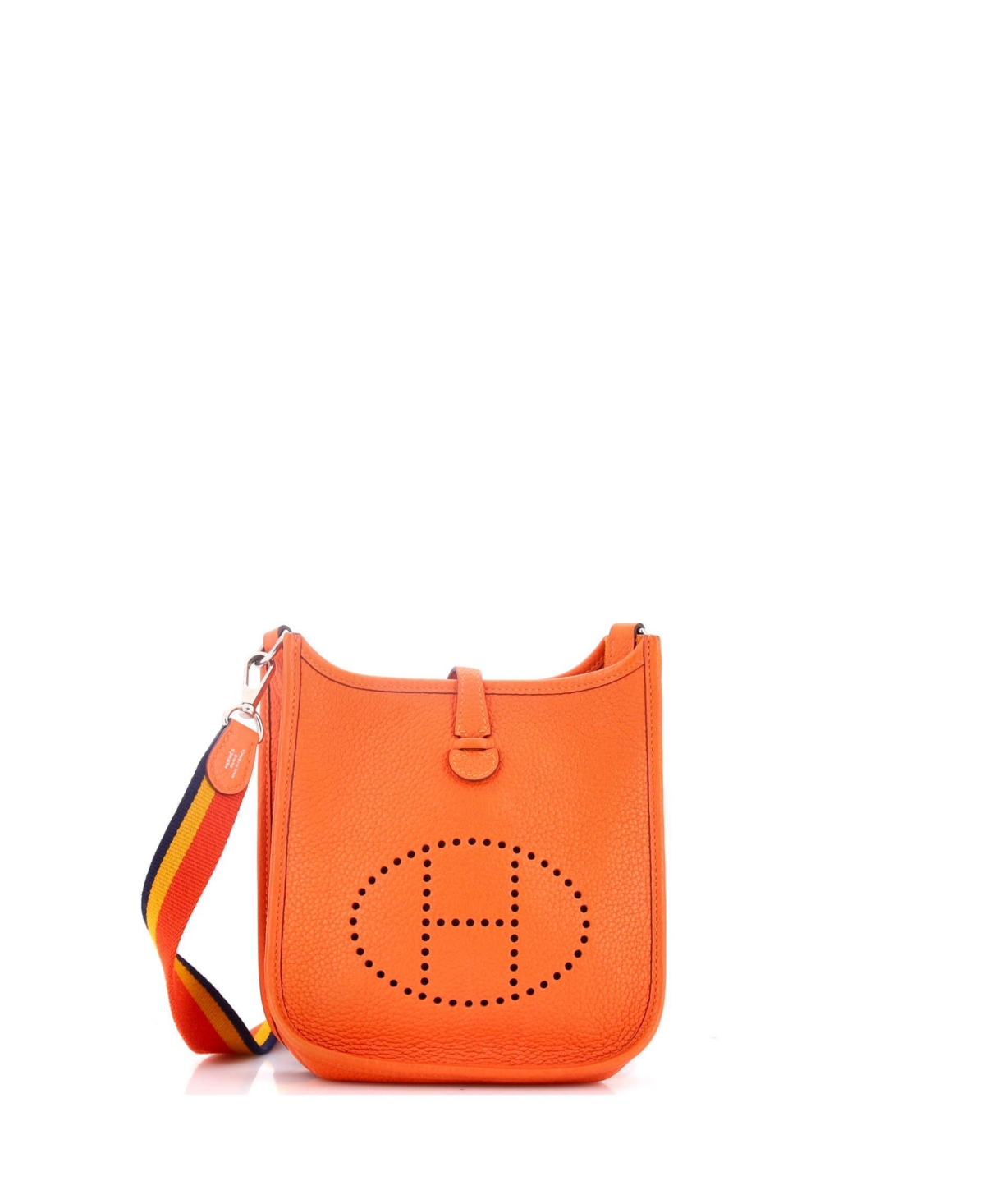 Click here for Pre-Owned HERMES Tpm Evelyne Bag Gen Iii Clemence... prices