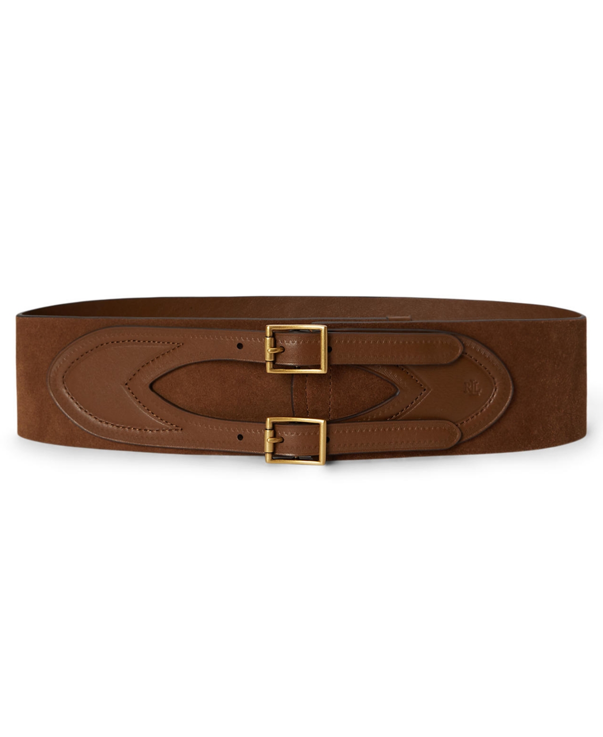 Click here for Lauren Ralph Lauren Double Buckle Suede and Leathe... prices