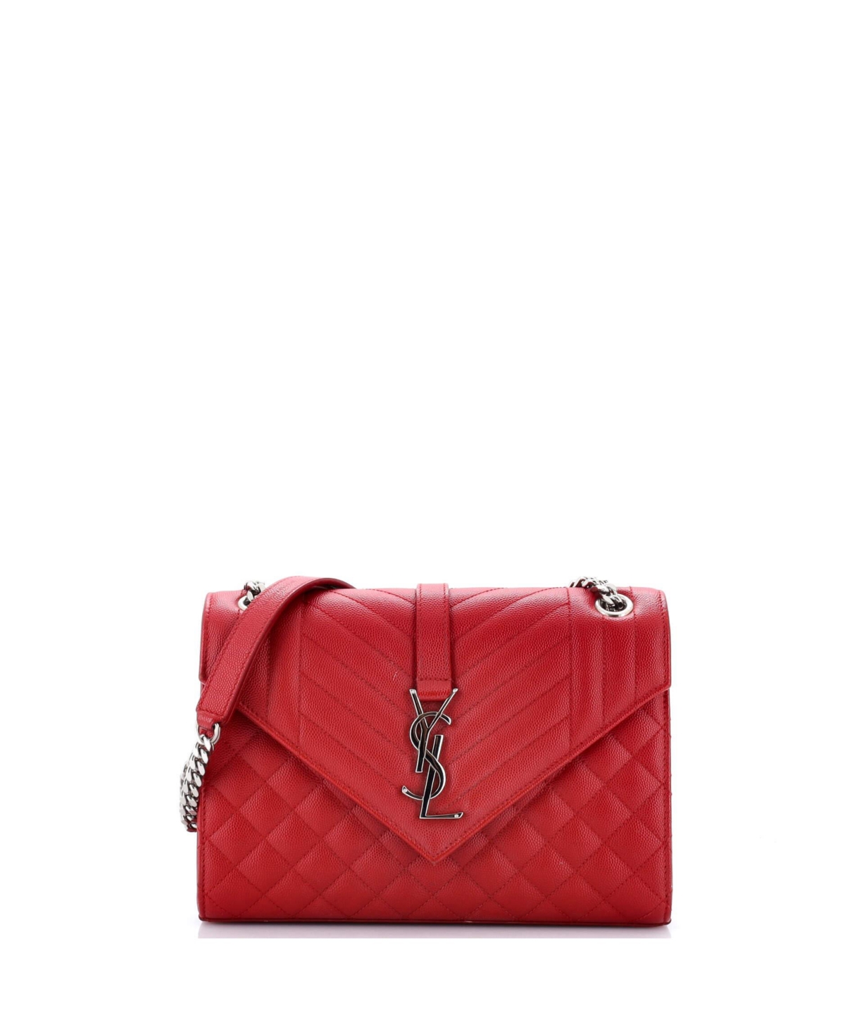 Click here for Pre-Owned Saint Laurent Medium Classic Monogram En... prices