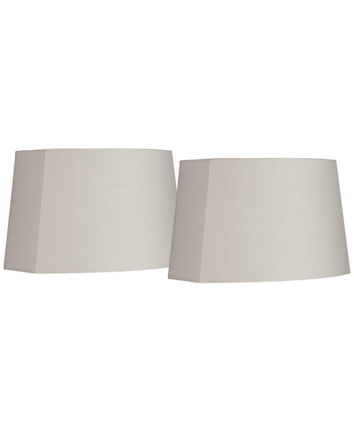 Click here for Springcrest Set of 2 Oval Lamp Shades Medium 12.5... prices