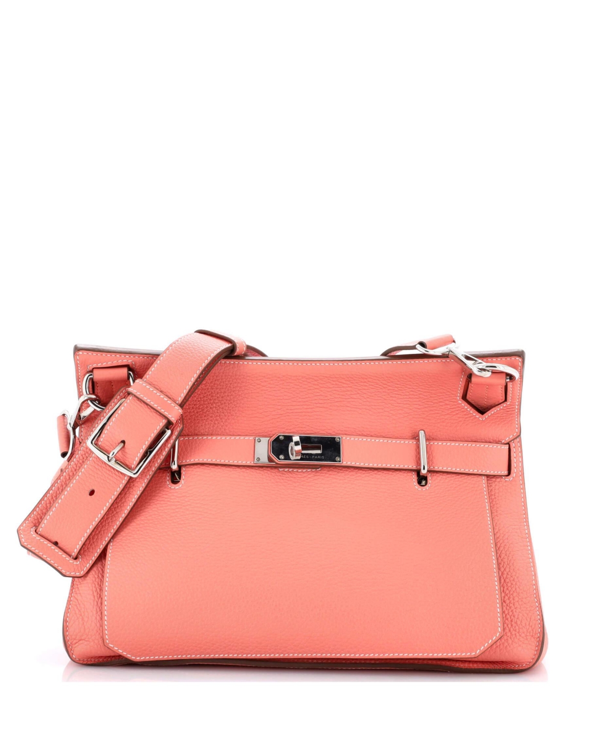 Click here for Pre-Owned HERMES 34 Jypsiere Bag Clemence - Pink prices