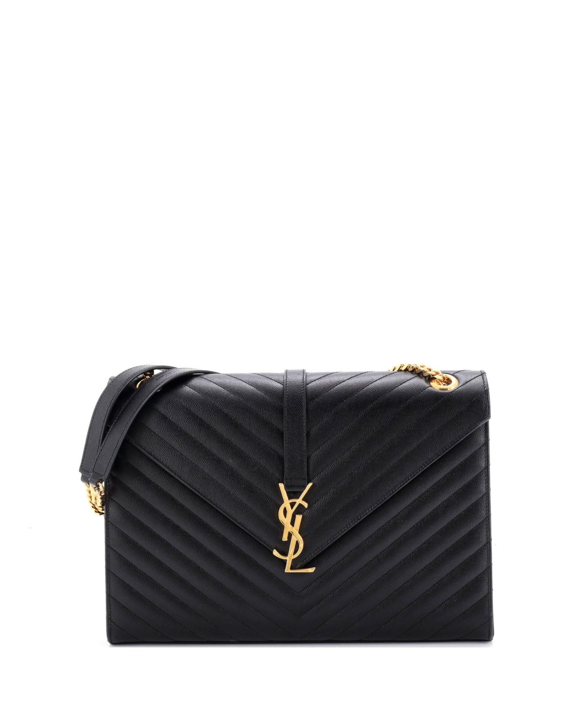 Click here for Pre-Owned Saint Laurent Large Classic Monogram Env... prices