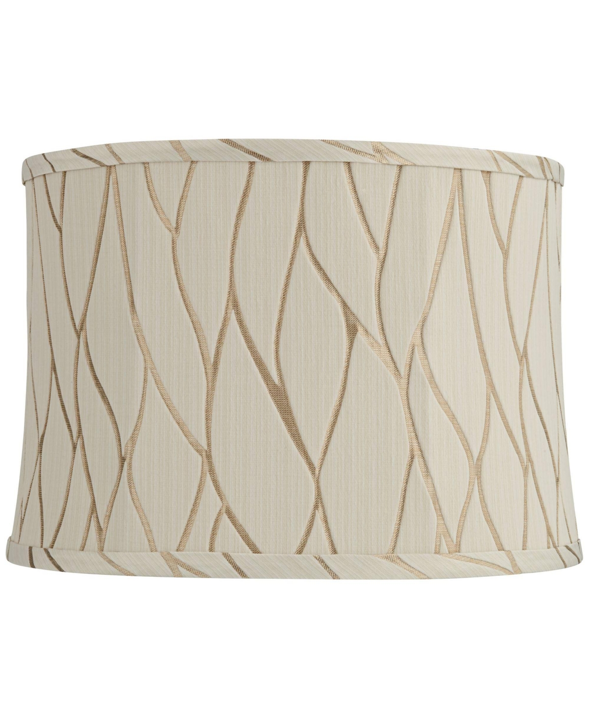 Click here for Springcrest Kinmen Slant Print Lamp Shade Cream Dr... prices