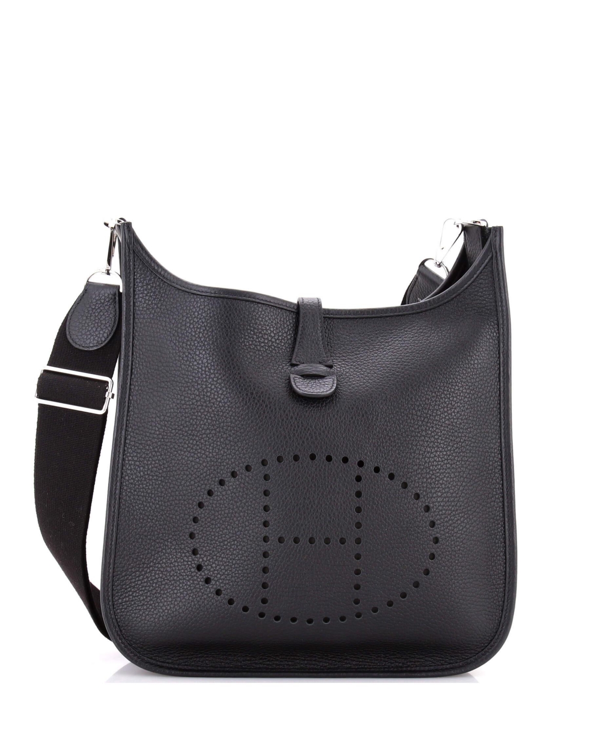 Click here for Pre-Owned HERMES Pm Evelyne Bag Gen Iii Clemence -... prices