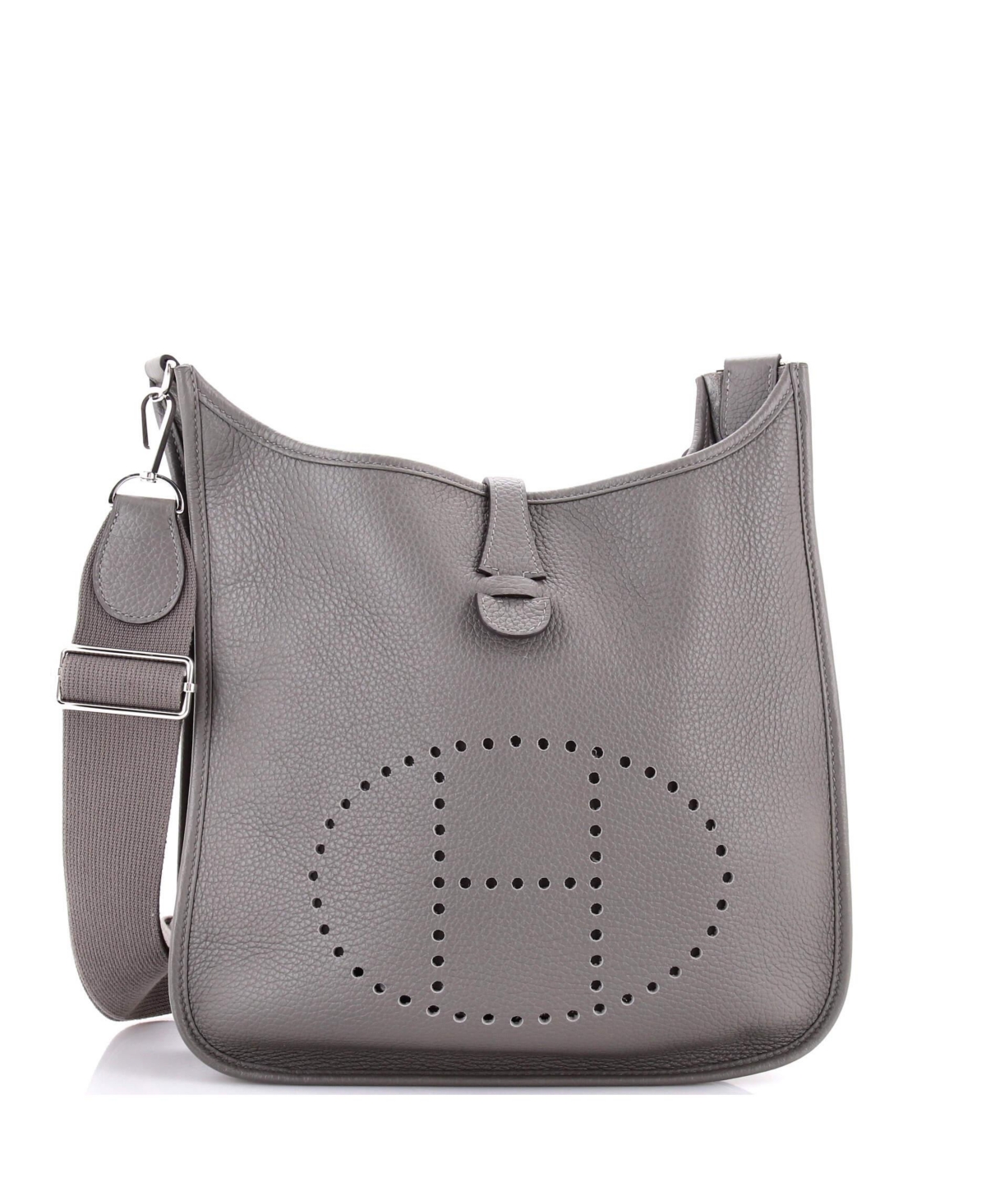 Click here for Pre-Owned HERMES Pm Evelyne Bag Gen Iii Clemence -... prices
