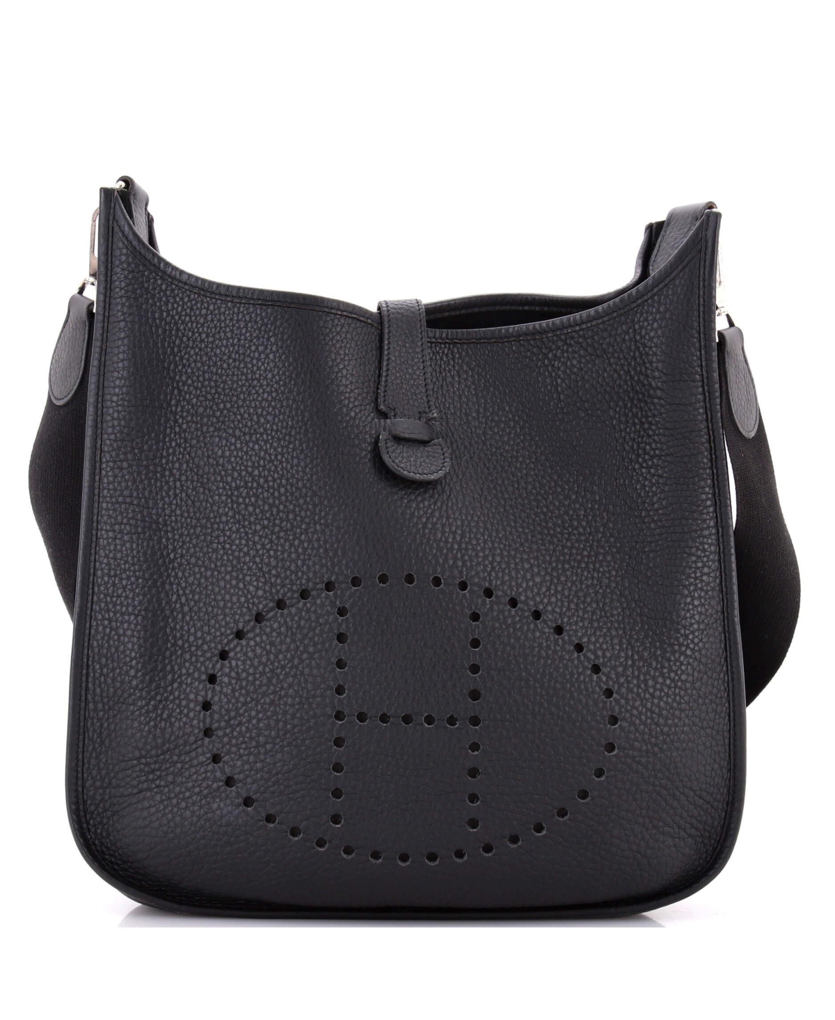 Click here for Pre-Owned HERMES Gm Evelyne Bag Gen Ii Clemence -... prices