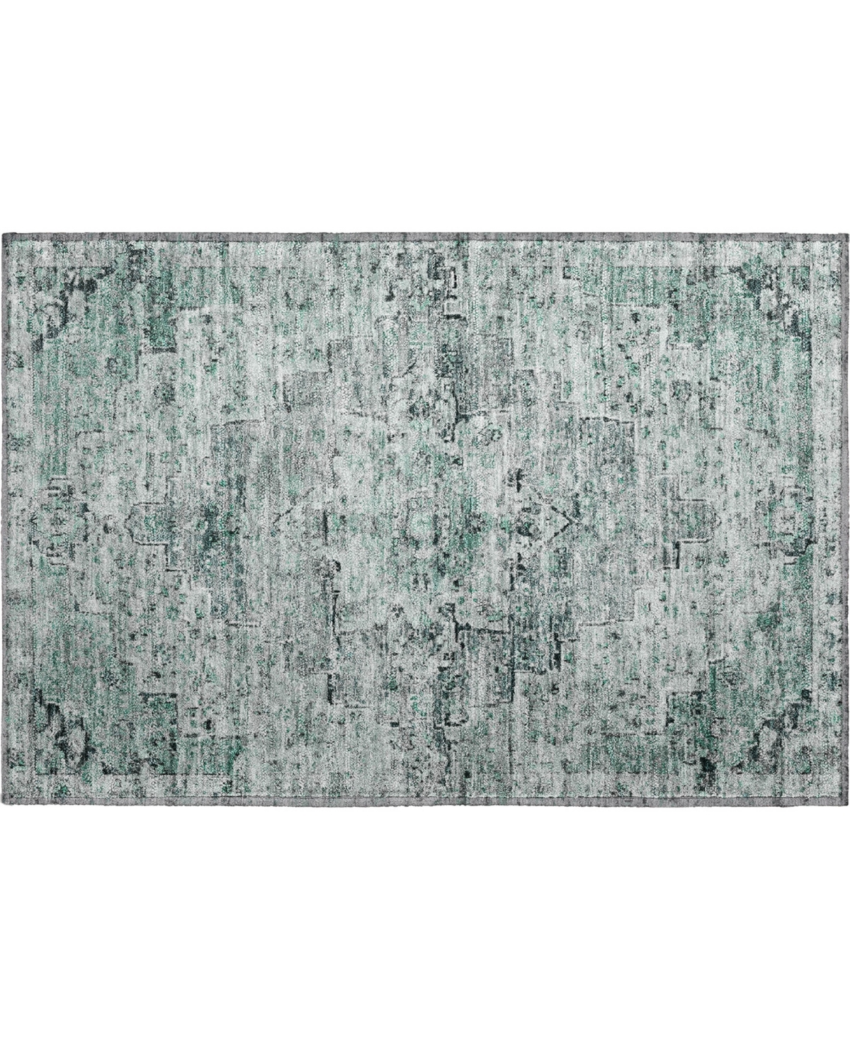 Click here for Addison Mayfield AMF1832 18 x 26 Area Rug - Teal prices