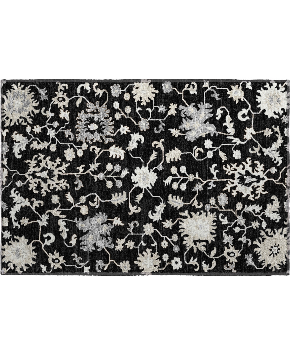 Addison Mayfield AMF1854 18 x 26 Area Rug - Black