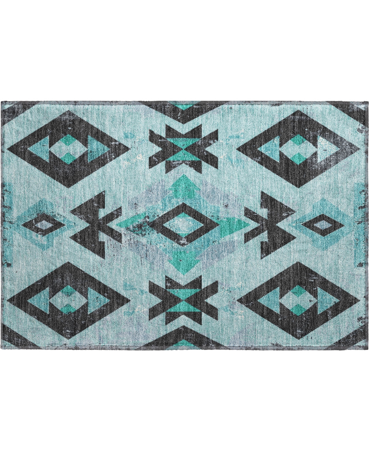 Click here for Addison Mayfield AMF1882 18 x 26 Area Rug - Teal prices