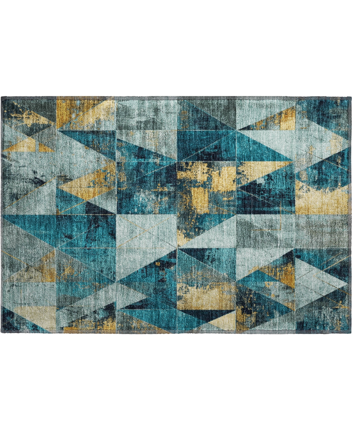 Click here for Addison Mayfield AMF1888 18 x 26 Area Rug - Teal prices