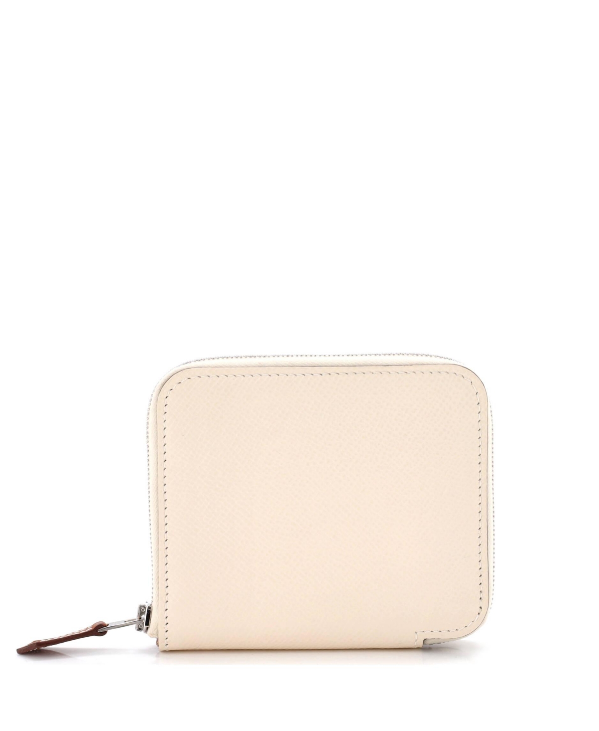 Click here for Pre-Owned Hermes Compact Azap Zip Around Wallet Si... prices