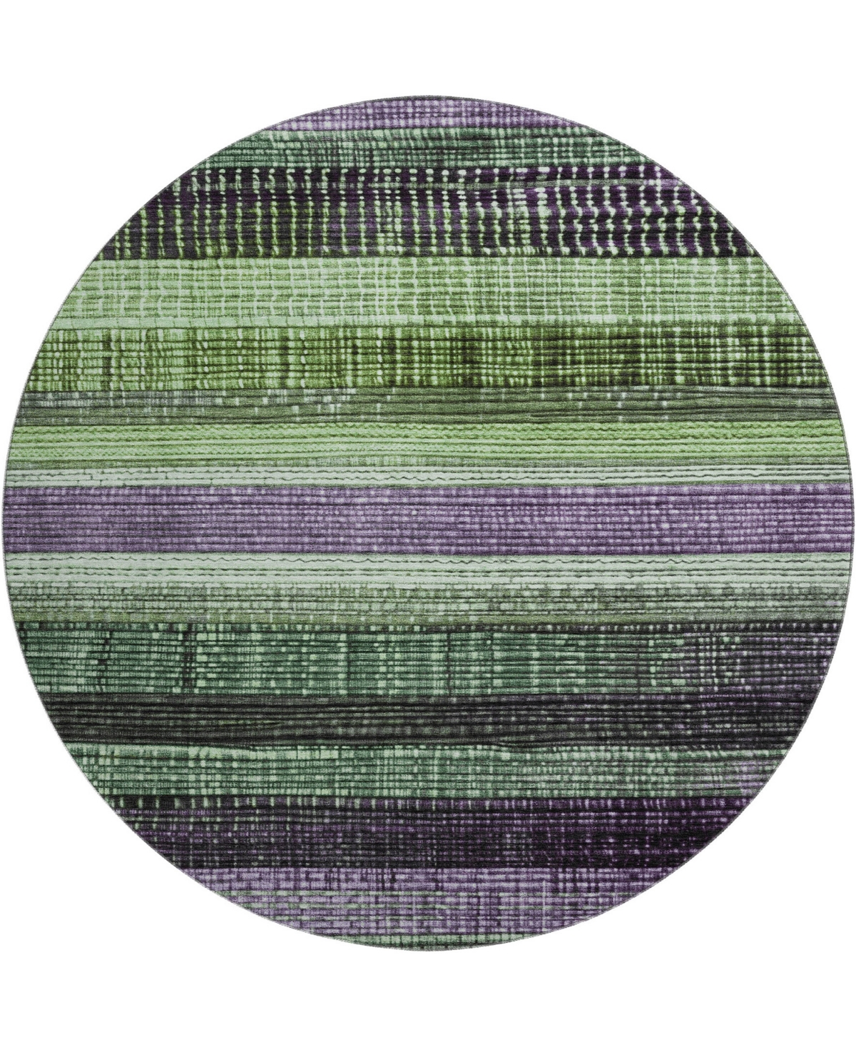 Click here for Addison Mayfield AMF1873 8 x 8 Round Area Rug - Pu... prices