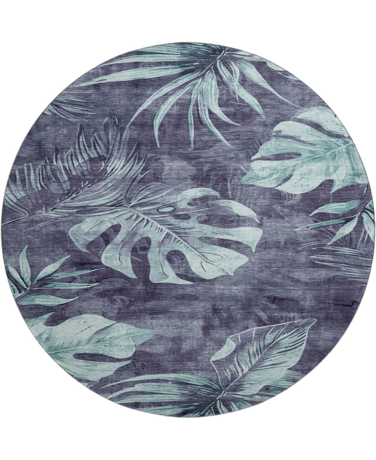 Click here for Addison Mayfield AMF1887 8 x 8 Round Area Rug - Bl... prices