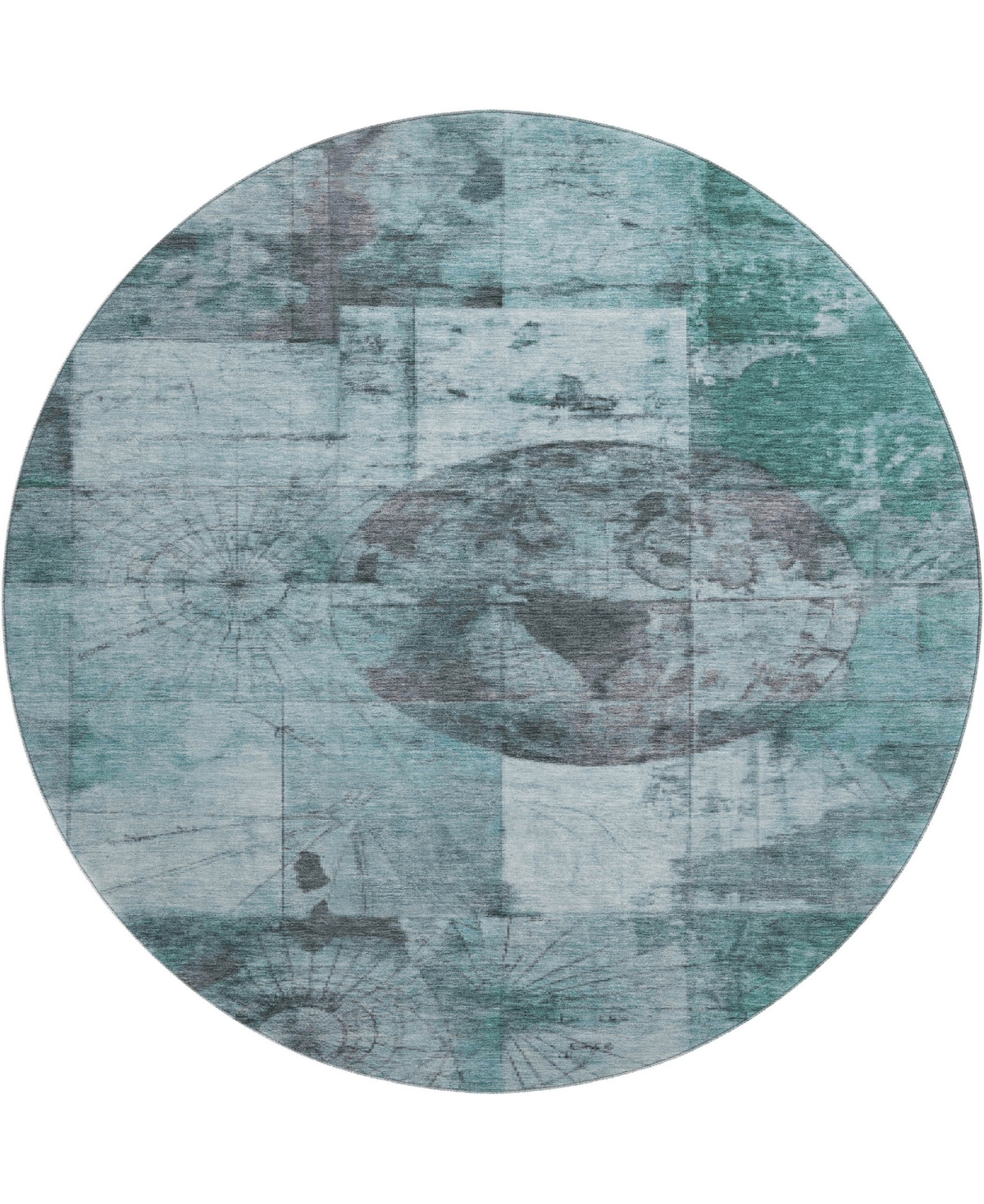Click here for Addison Mayfield AMF1905 8 x 8 Round Area Rug - Te... prices