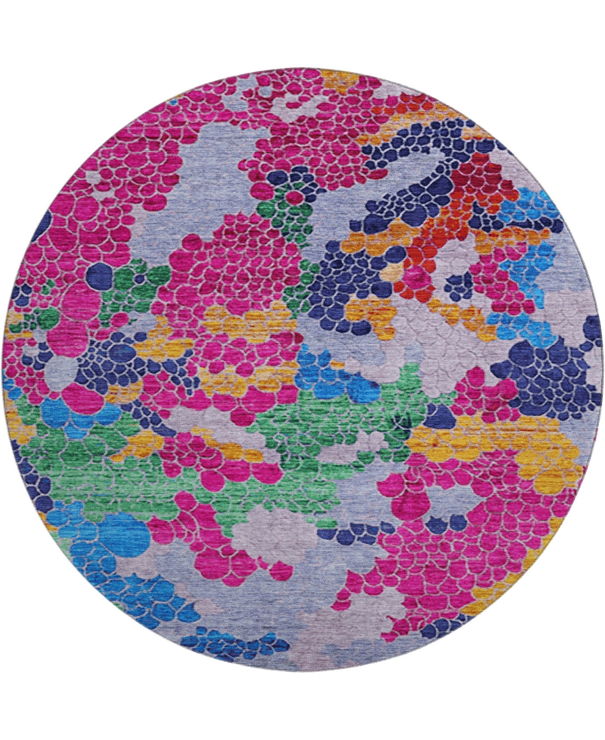 Click here for Addison Mayfield AMF1906 8 x 8 Round Area Rug - Bl... prices