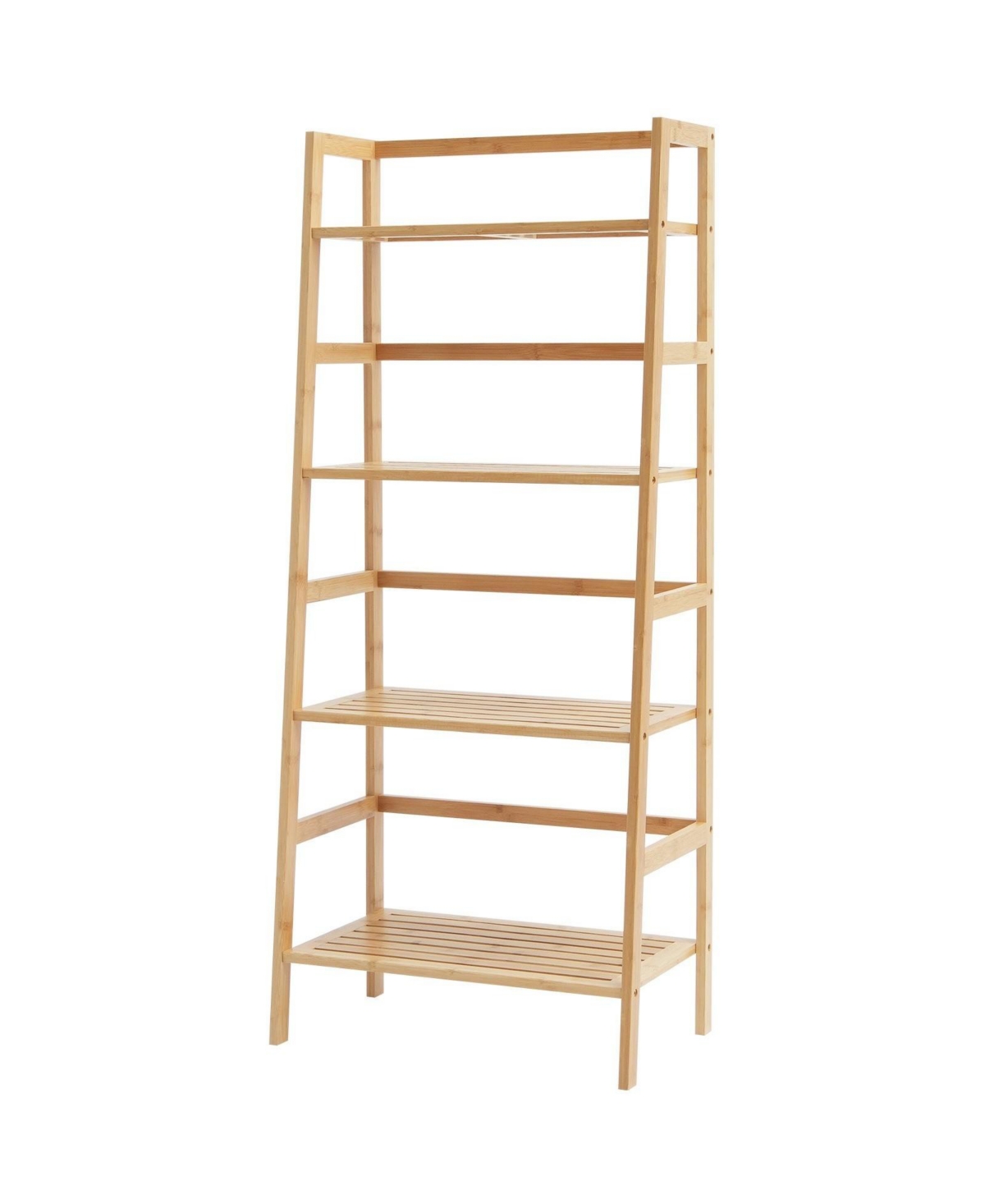 Click here for Sugift 4-Tier Bamboo Ladder Shelf Display Rack for... prices