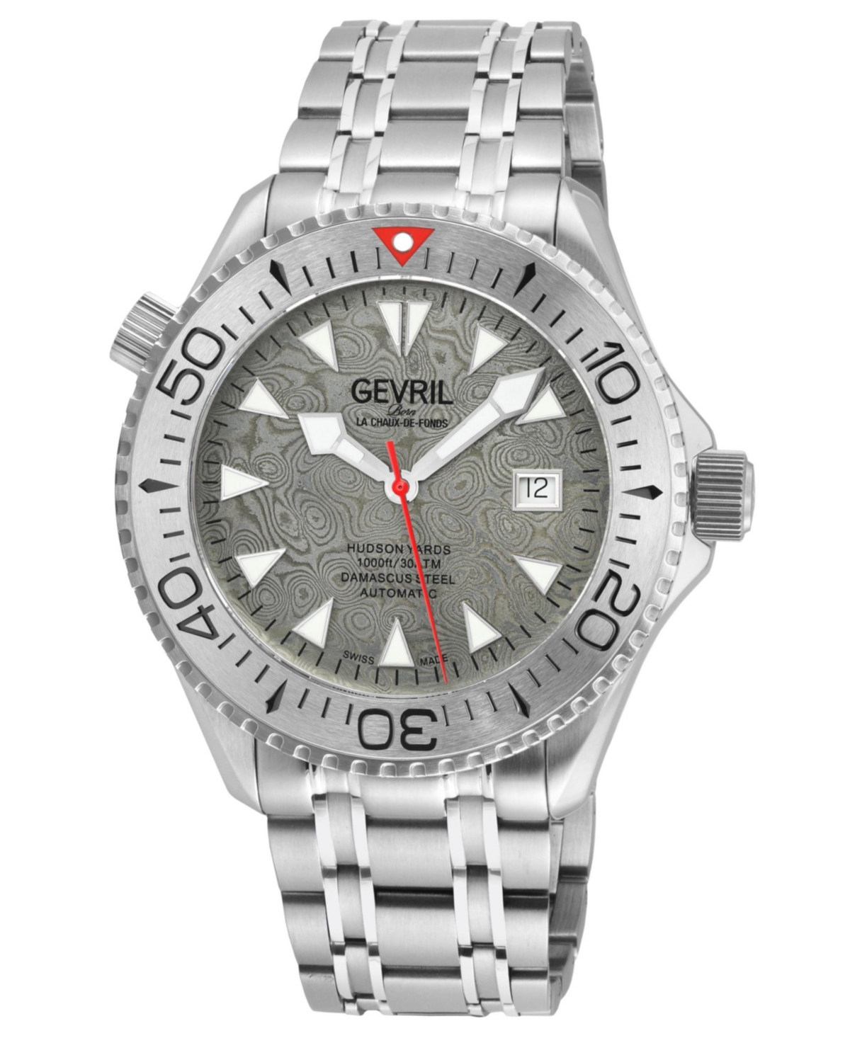 Click here for Gevril Mens Hudson Yards Swiss Automatic Bracelet... prices