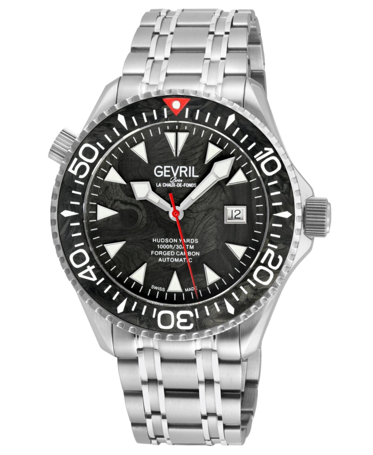 Click here for Gevril Mens Hudson Yards Swiss Automatic Bracelet... prices