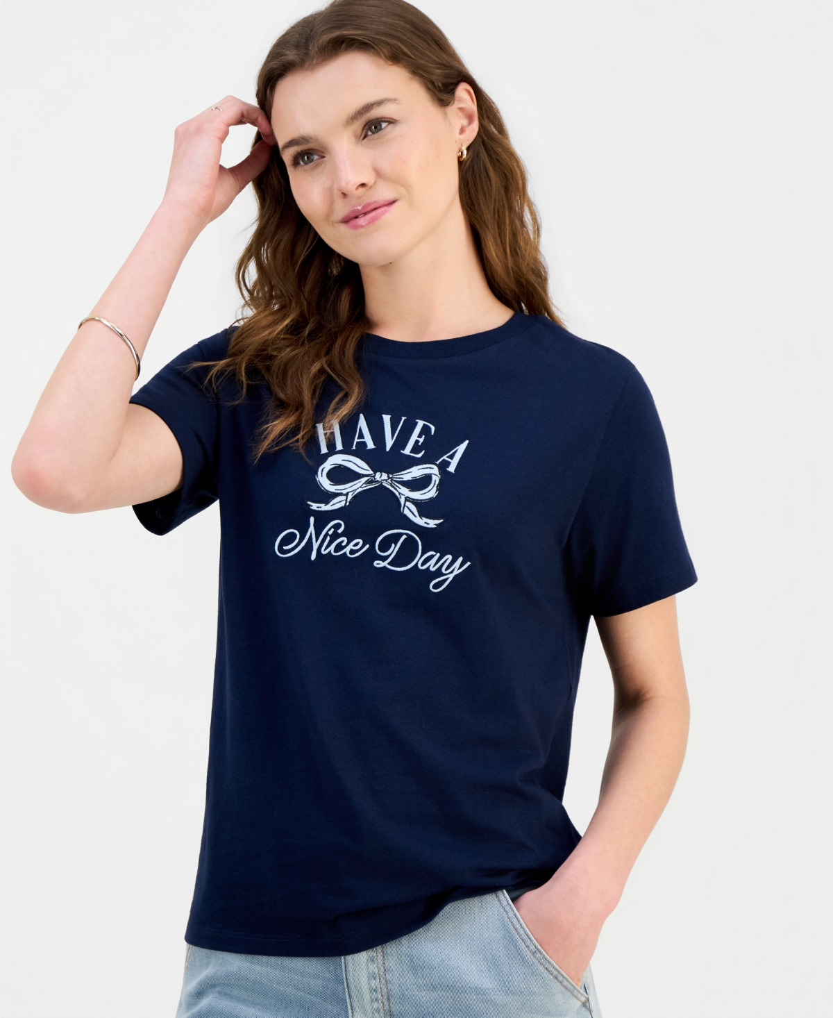 Click here for Grayson Threads  The Label Juniors Bow Graphic-Pri... prices