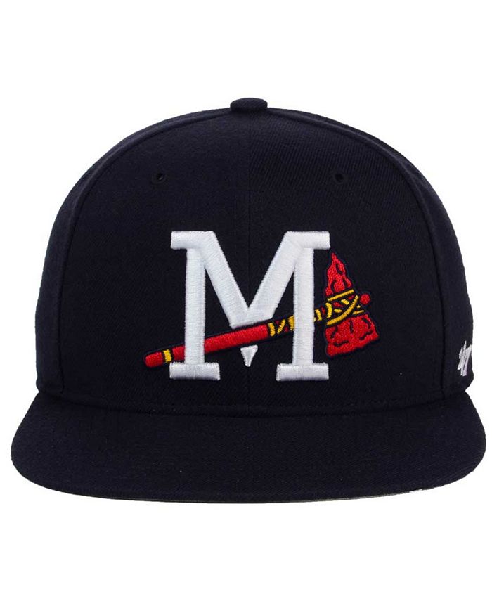 '47 Brand Mississippi Braves Shot Snapback Cap - Macy's