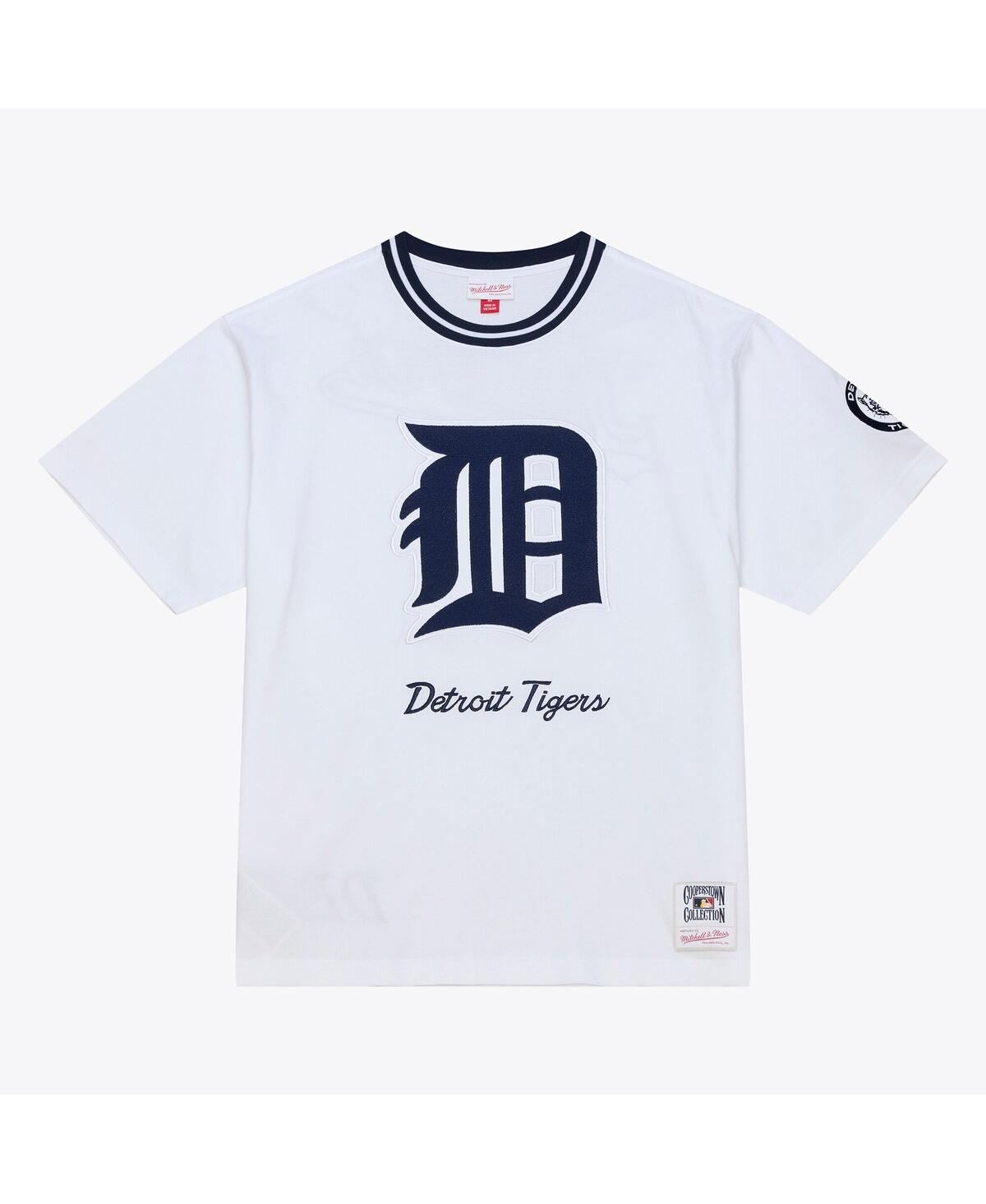 Click here for Mitchell & Ness Mens White Detroit Tigers Cooperst... prices