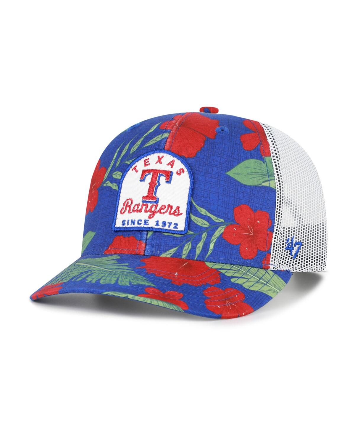 Click here for 47 Brand Mens Royal Texas Rangers Tei Beachside Ad... prices