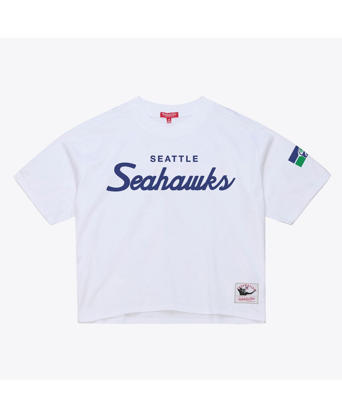 Click here for Mitchell & Ness Womens White Seattle Seahawks Head... prices