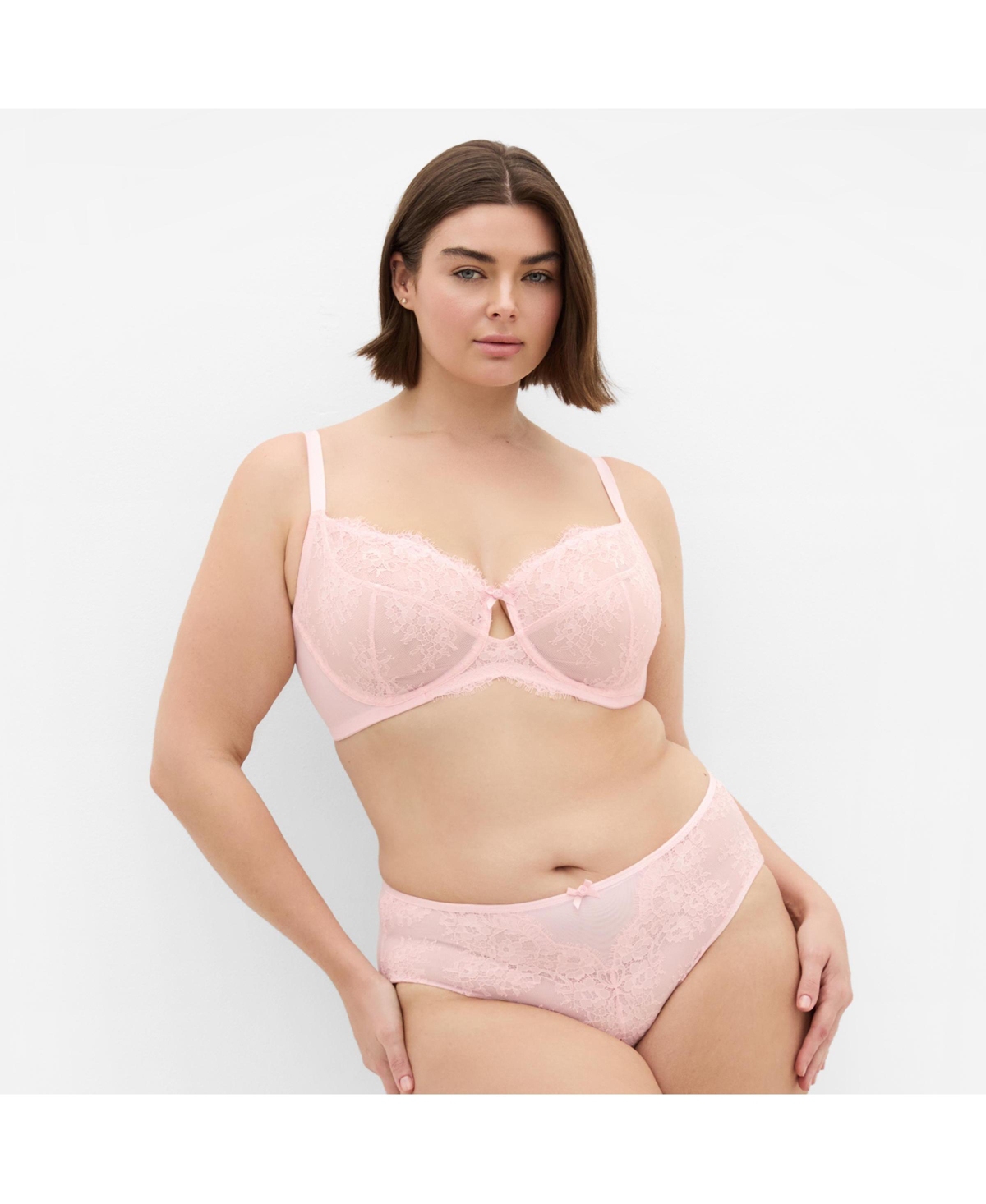 Click here for City Chic Womens Poppy Underwire Bra - Pink icing prices