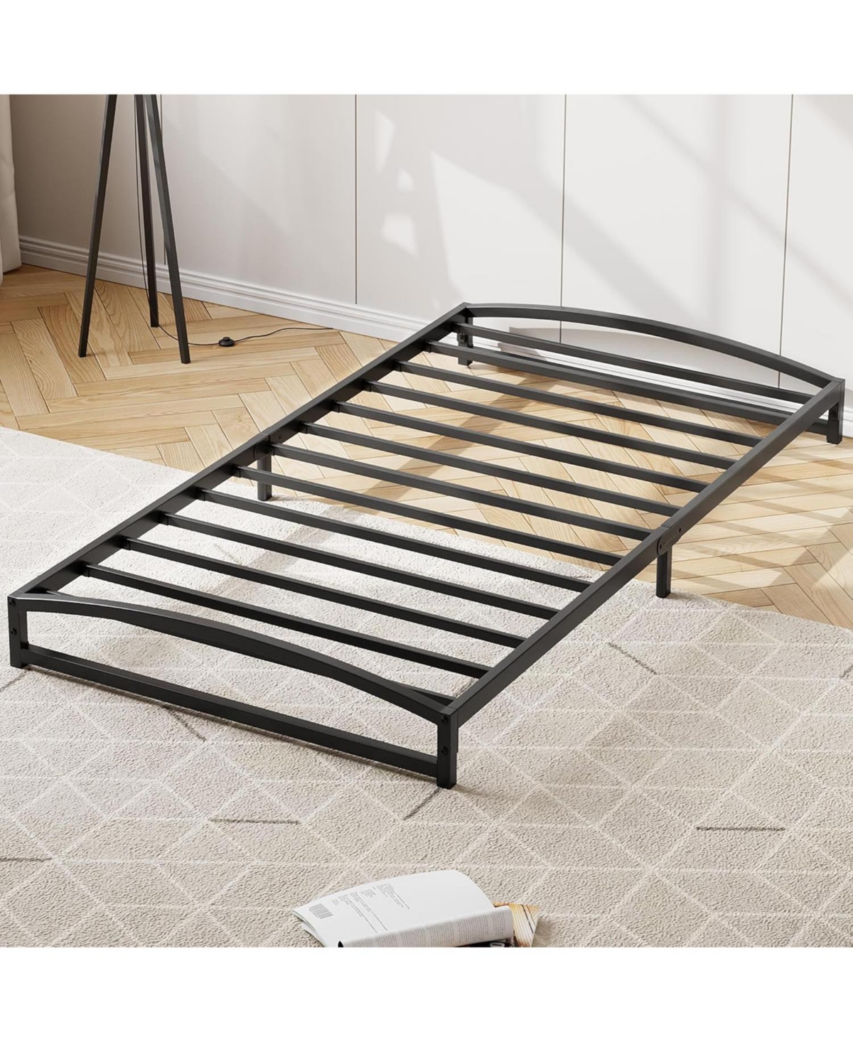 Click here for gaomon Twin Xl Low Profile Metal Bed Frame  6 Plat... prices