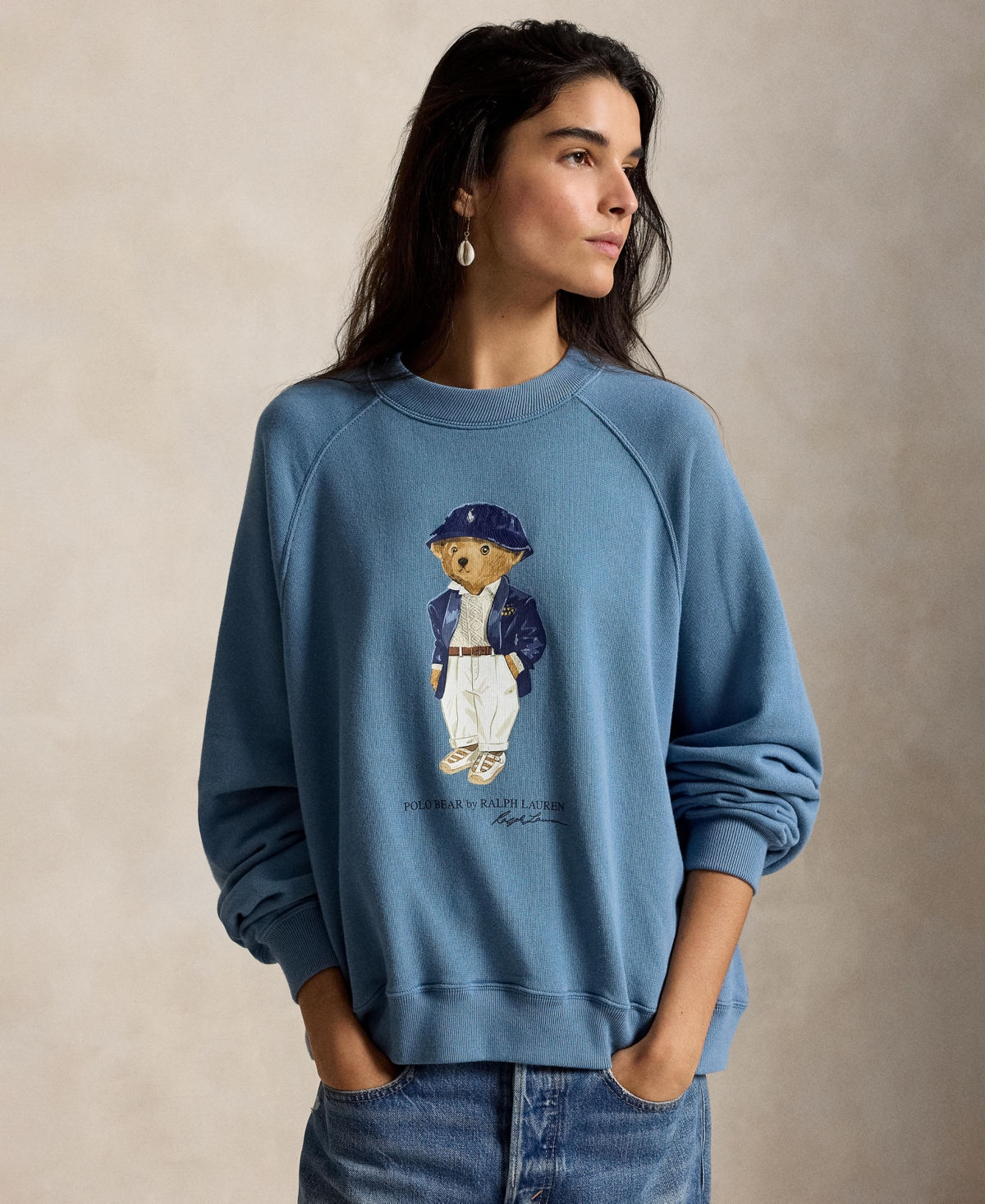 Click here for Polo Ralph Lauren Womens Polo Bear Crewneck Sweats... prices