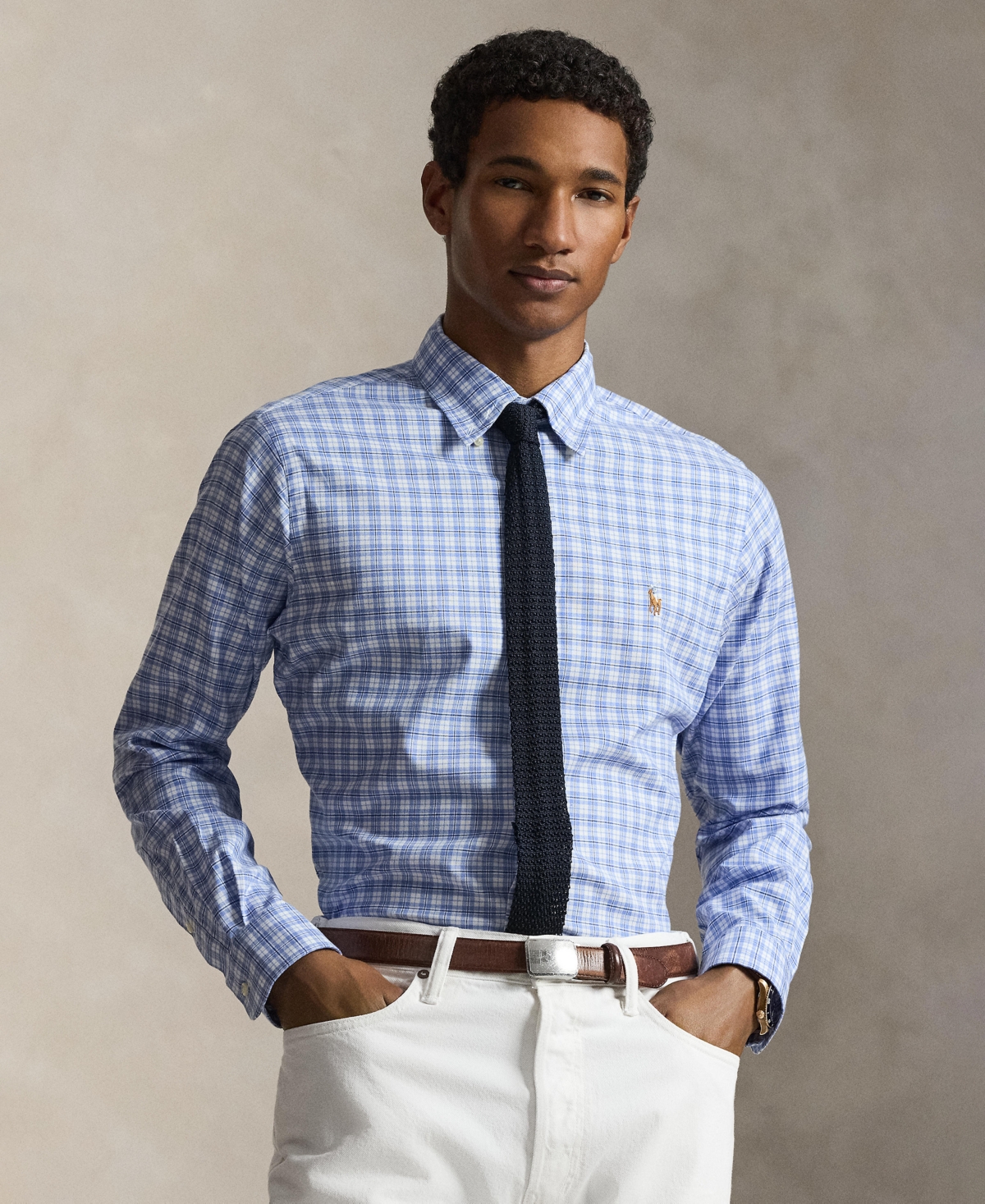 Click here for Polo Ralph Lauren Mens Classic-Fit Performance Oxf... prices