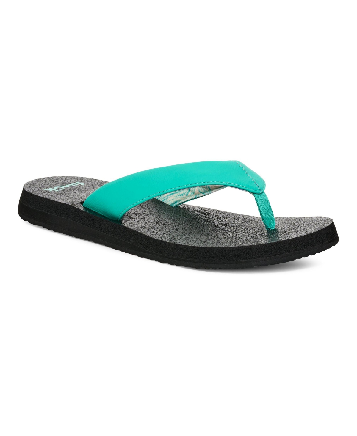 Click here for Sanuk Womens Yoga Mat Ii Sandals - Aqua green prices