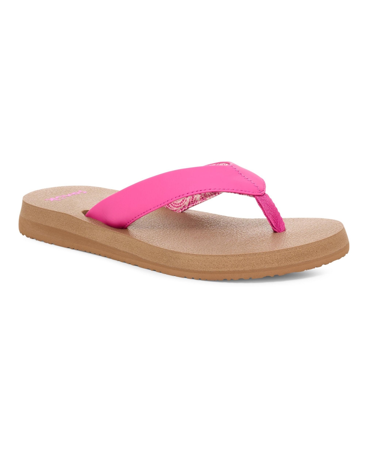 Click here for Sanuk Womens Yoga Mat Ii Sandals - Phlox pink prices