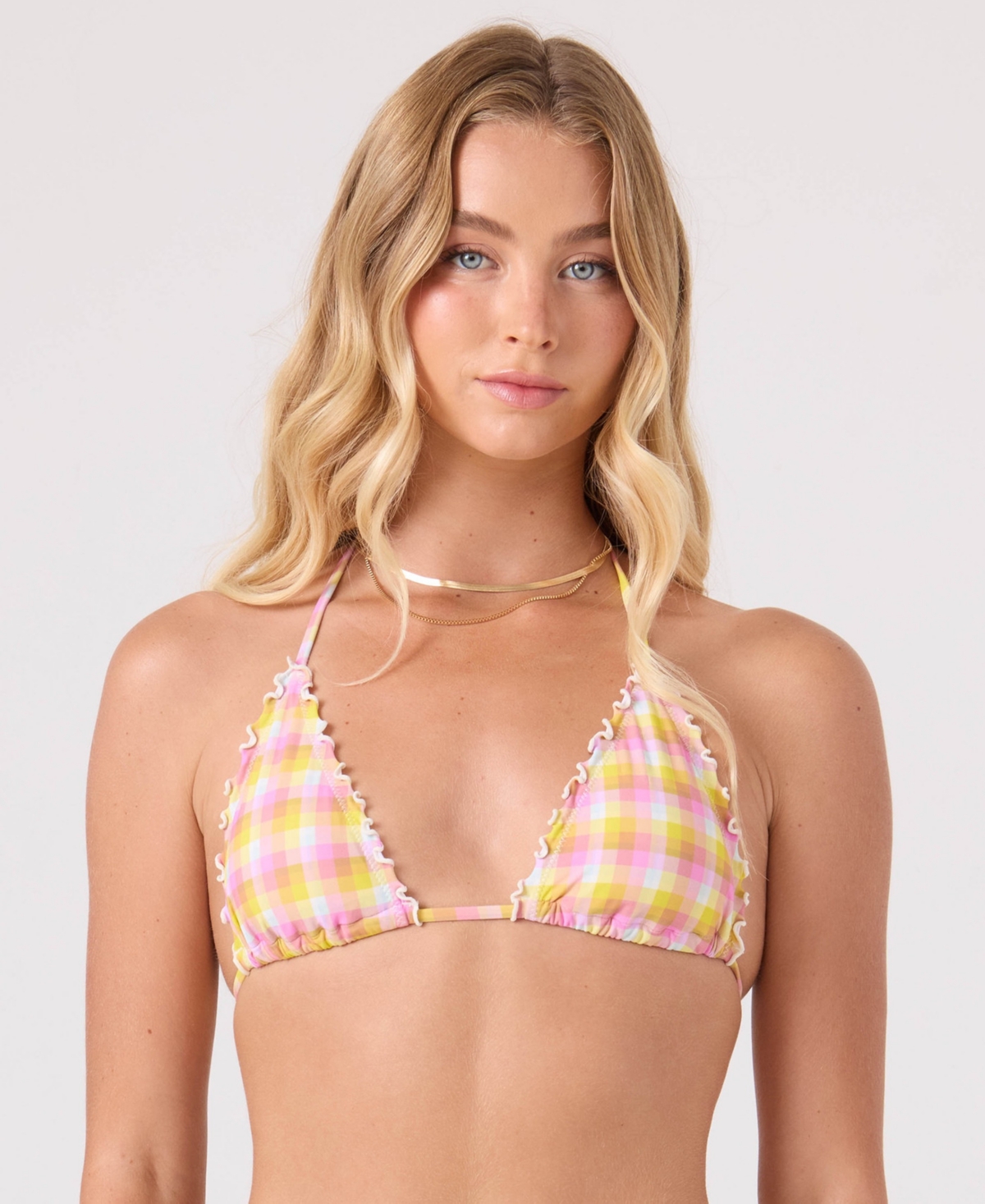 Click here for Roxy Womens Printed Mini Tiki Tri Halter Swim Biki... prices