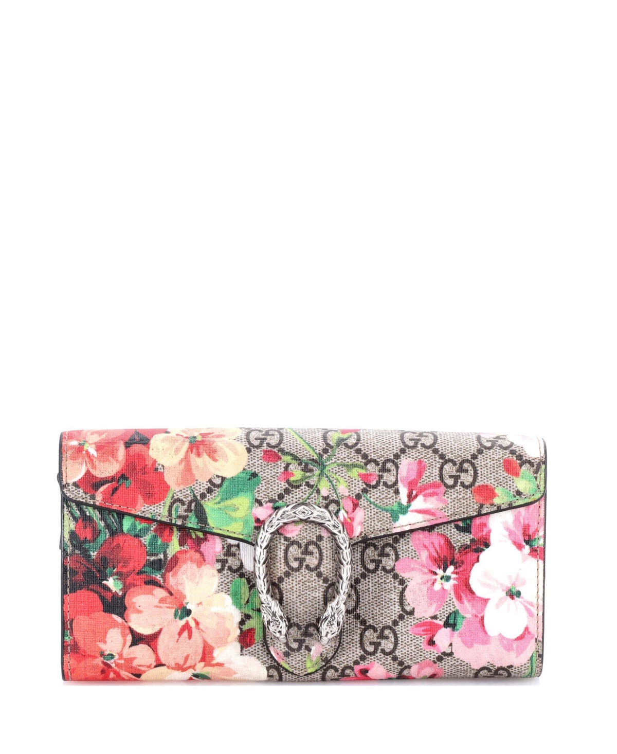 Click here for Pre-Owned Gucci Long Dionysus Chain Wallet Blooms... prices
