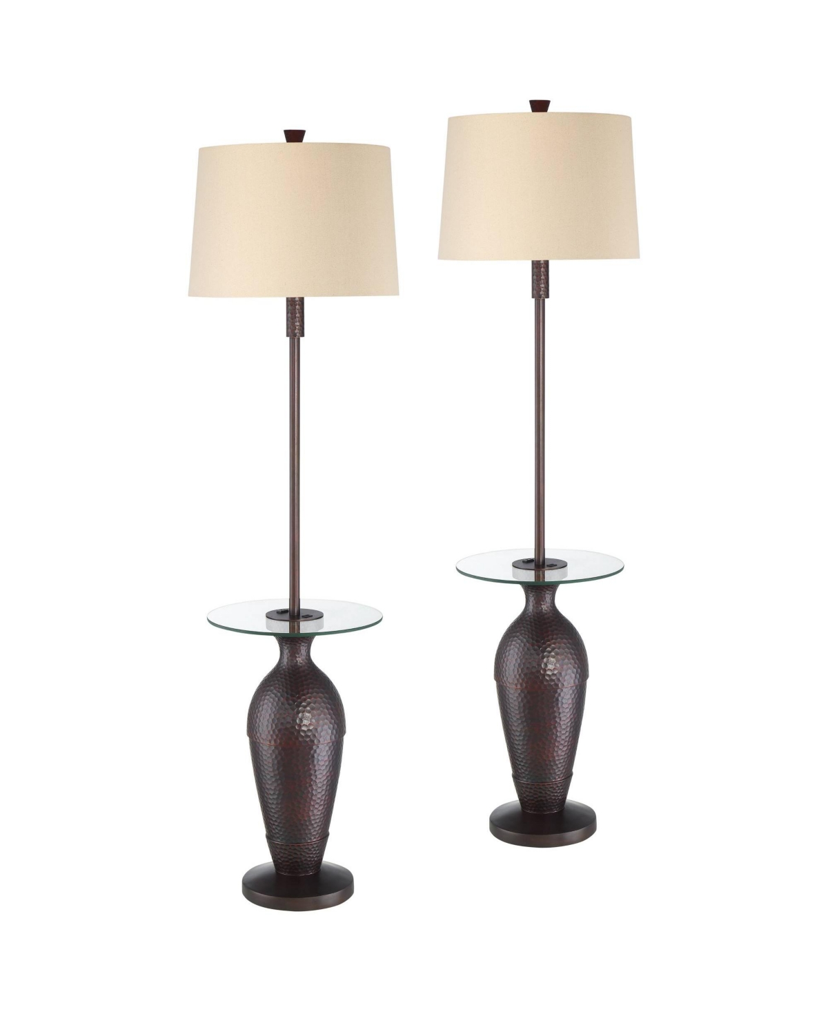 Click here for Regency Hill Fallon Rustic Industrial Floor Lamps... prices