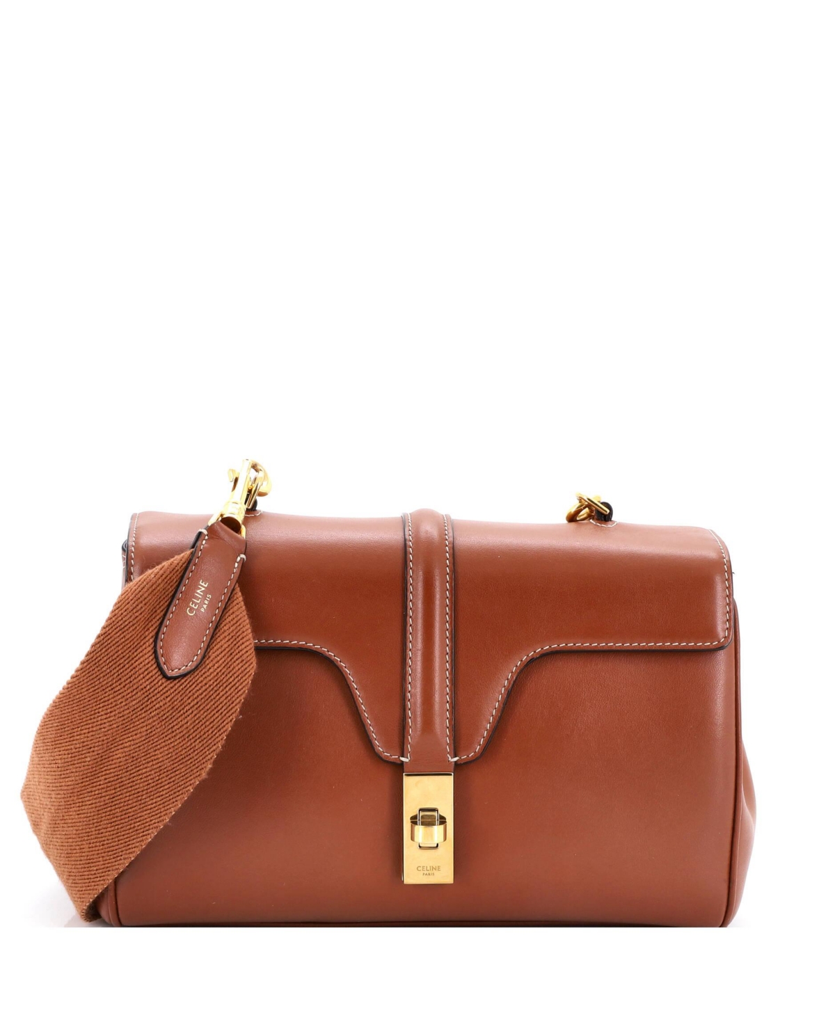 Click here for Pre-Owned Celine Teen Soft 16 Bag Smooth Calfskin... prices