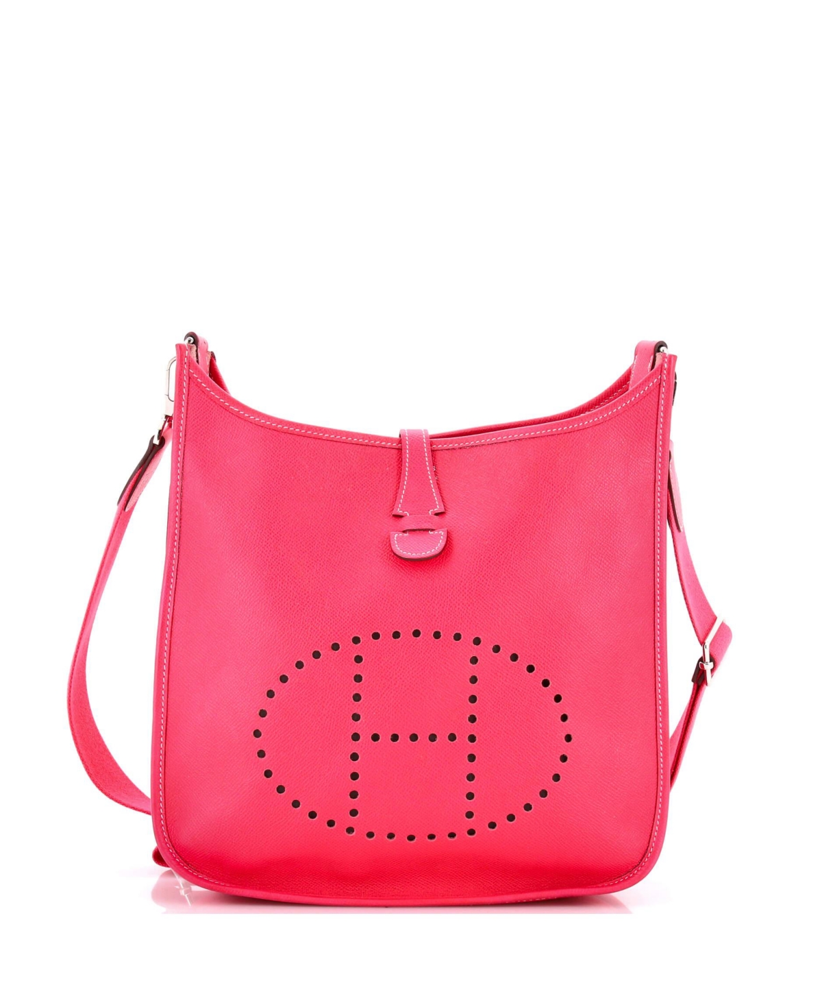 Click here for Pre-Owned HERMES Pm Evelyne Bag Gen Iii Epsom - Pi... prices