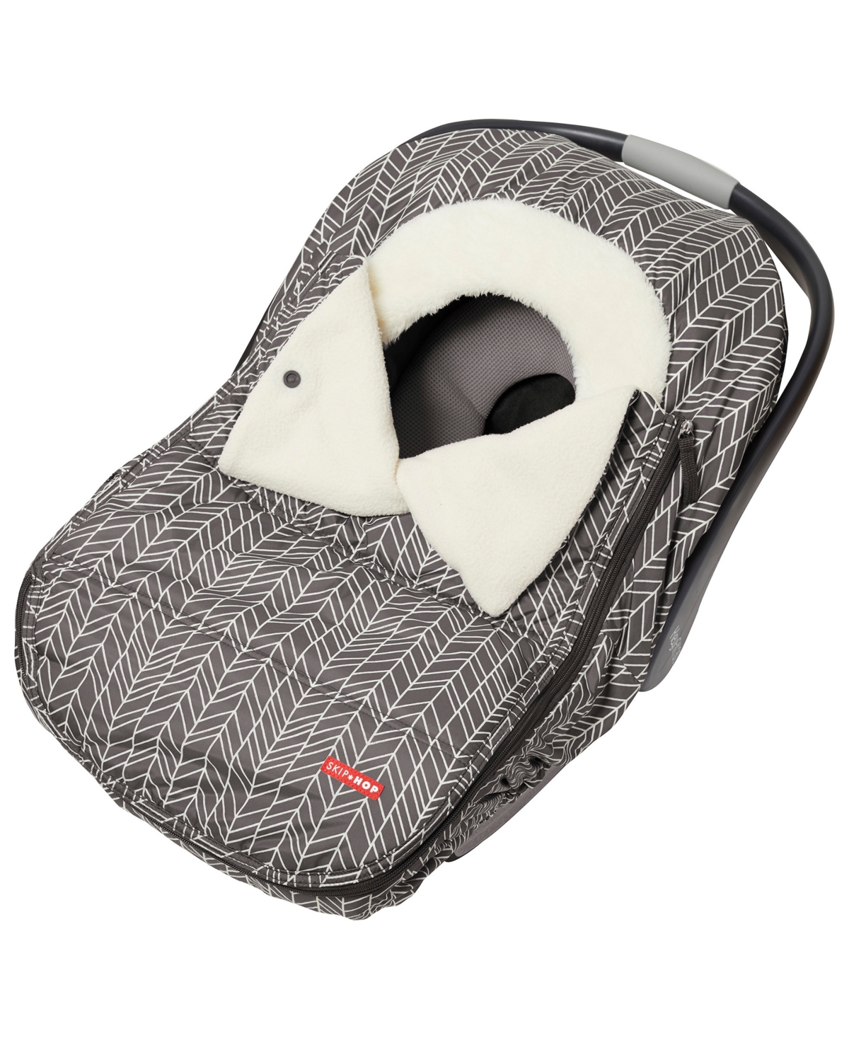 Click here for Skip Hop Stroll & Go Car Seat Cover - Gray Feather prices