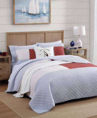 Click here for Tommy Hilfiger Nautical Anchor Flag Quilt Sets prices