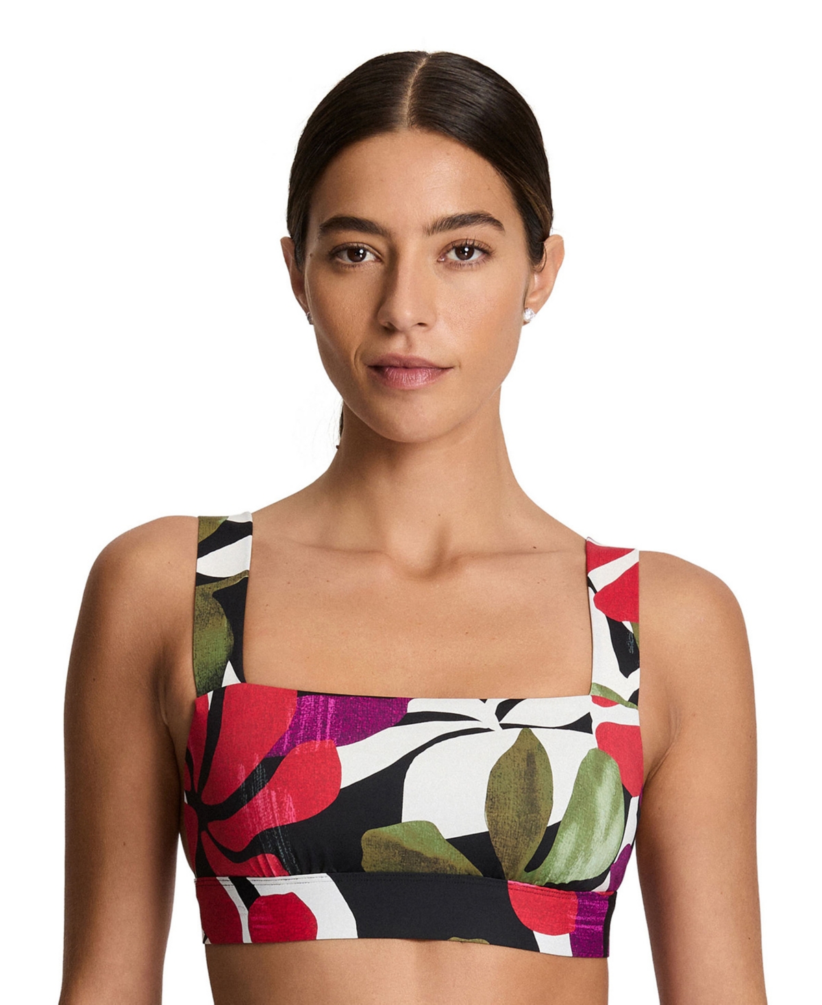 Click here for Lauren Ralph Lauren Womens Wide Strap Swim Bra - M... prices