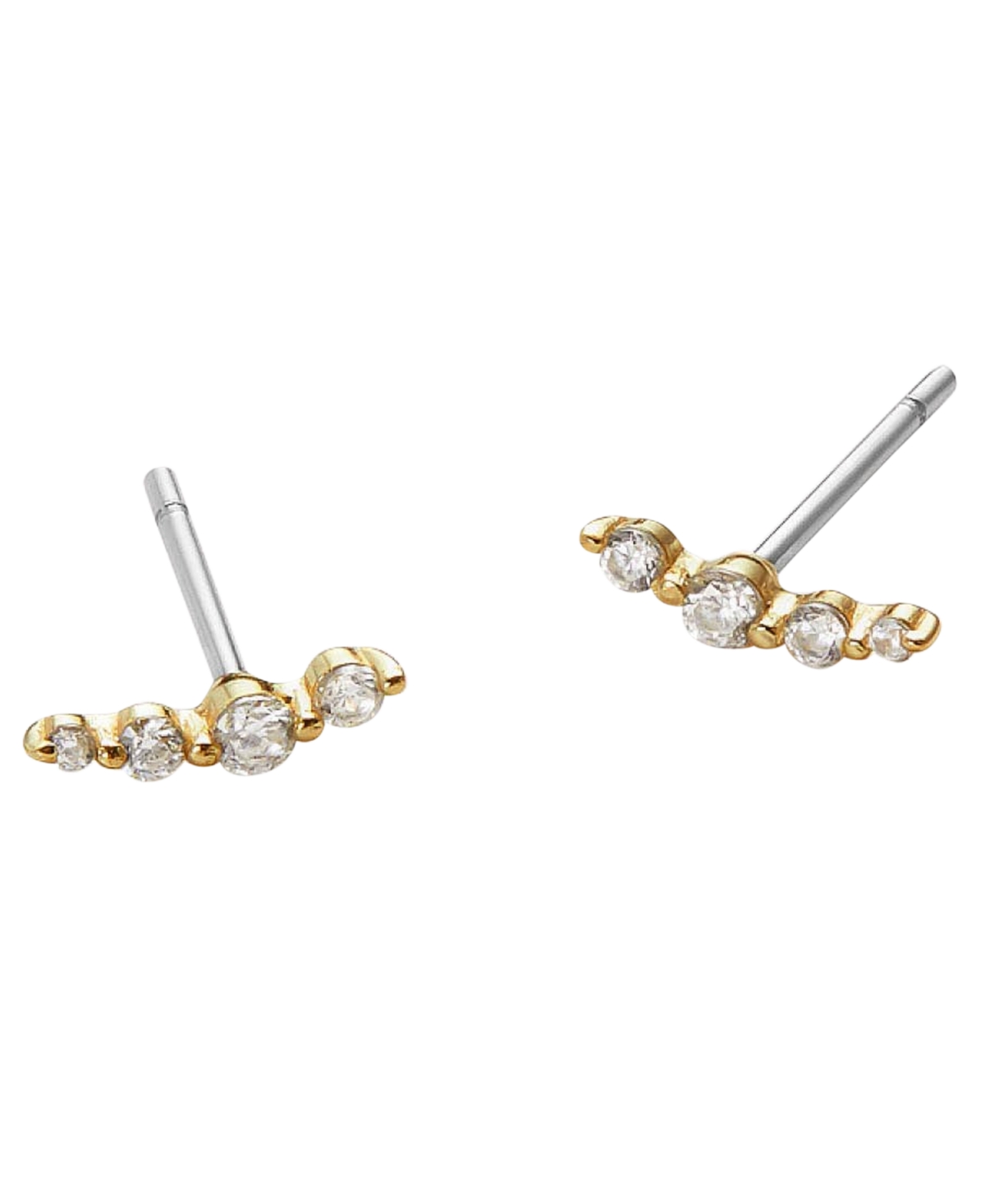 Click here for Ana Luisa Bonny Gold-Plated Ear Climber Earrings -... prices