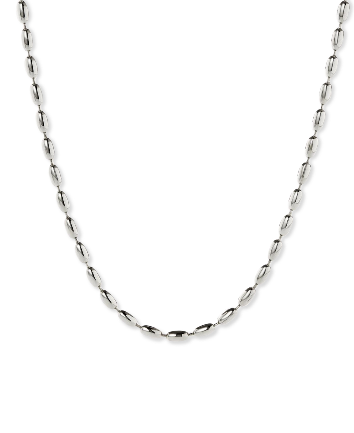 Click here for Ana Luisa Capri Silver Ball Chain Necklace - Silve... prices