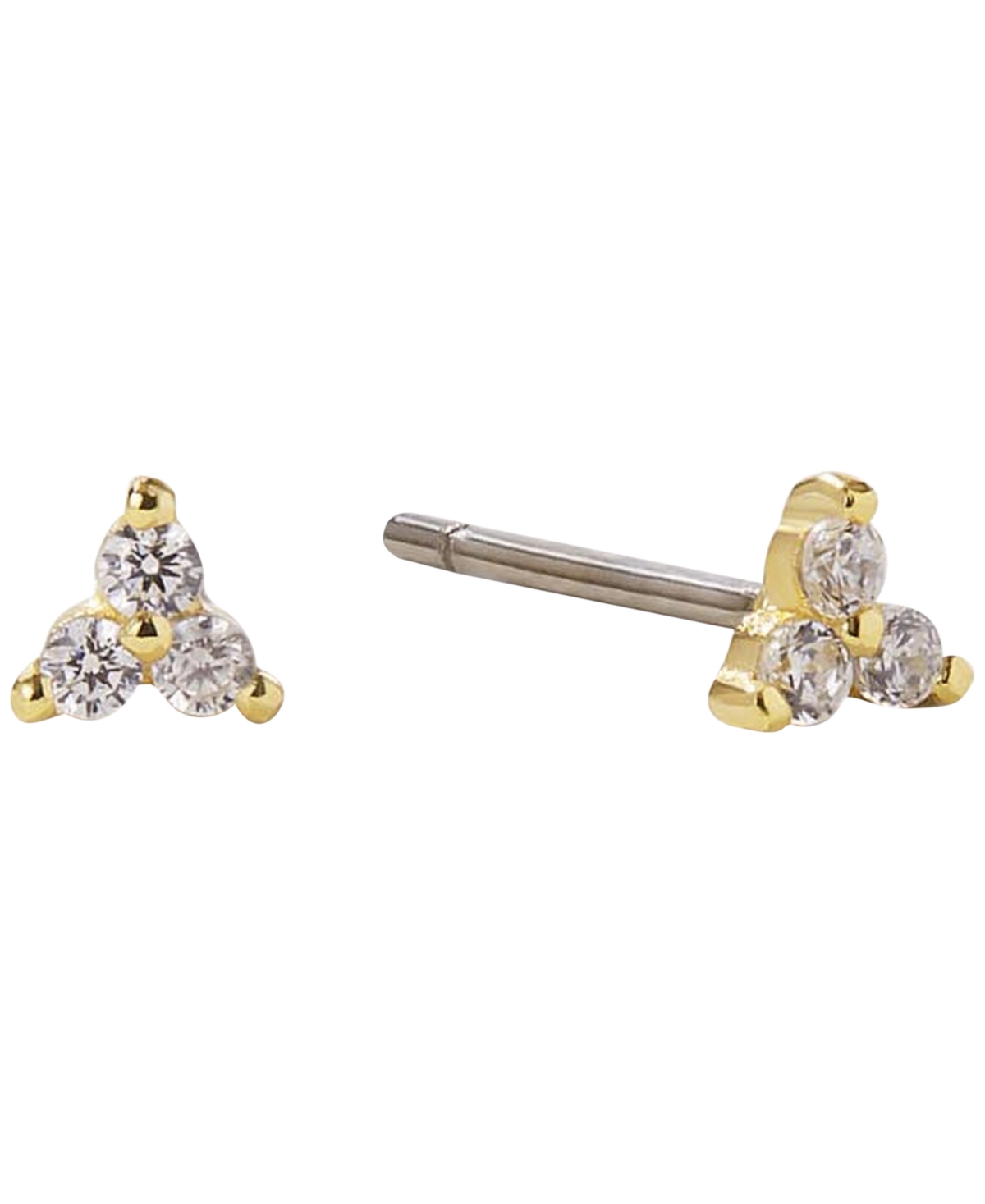 Click here for Ana Luisa Zara Gold-Plated Small Stud Earring - Go... prices