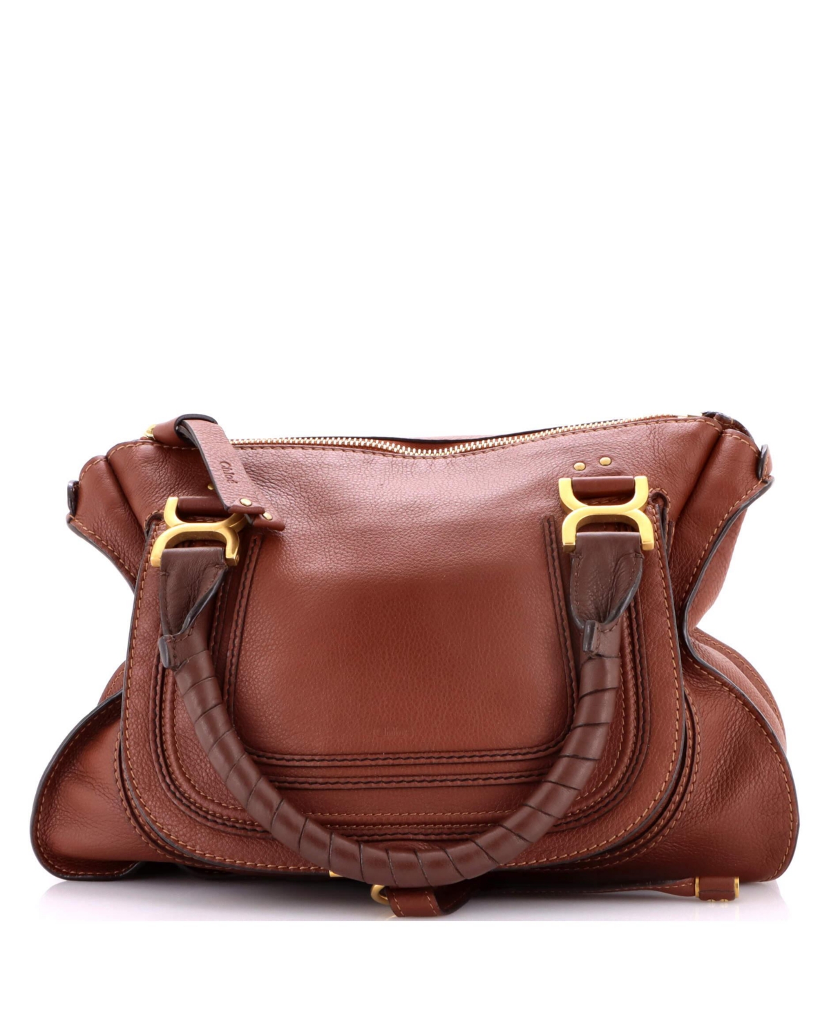 Click here for Pre-Owned Chloe Medium Marcie Shoulder Bag Leather... prices